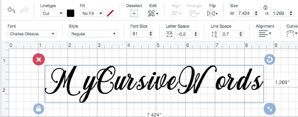 Cricut Cursive Fonts Tricks To Connect Free Cursive Fonts