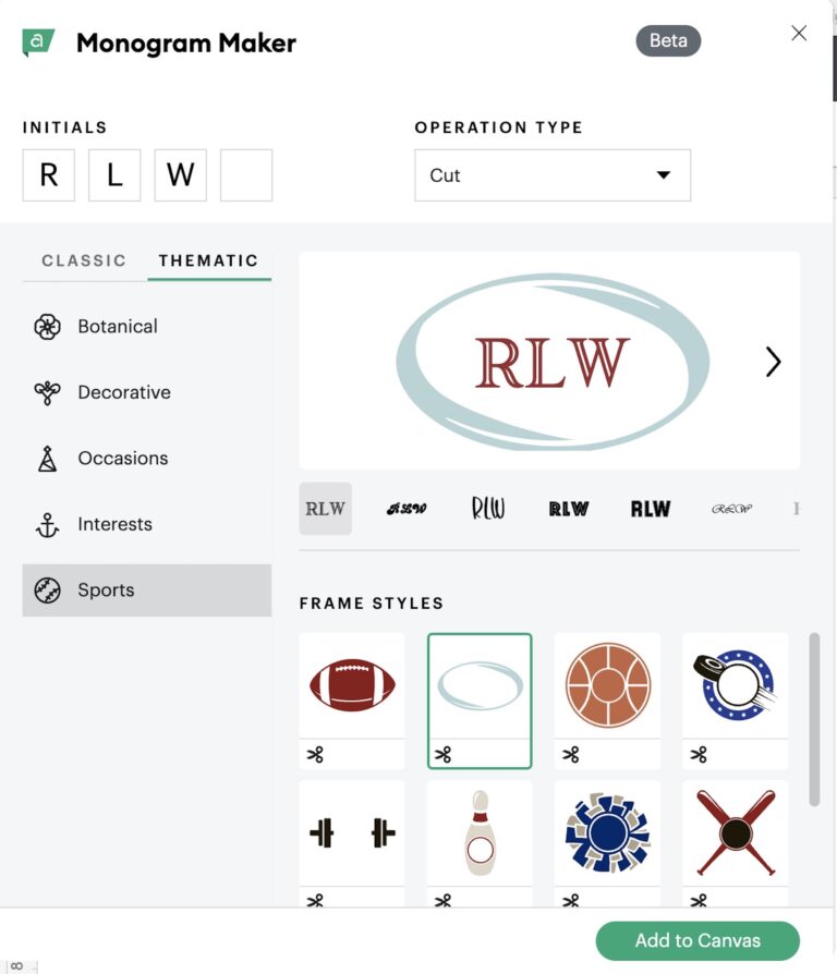 5 Super Quick Ways to Design Stylish Circle Monograms and More with Cricut