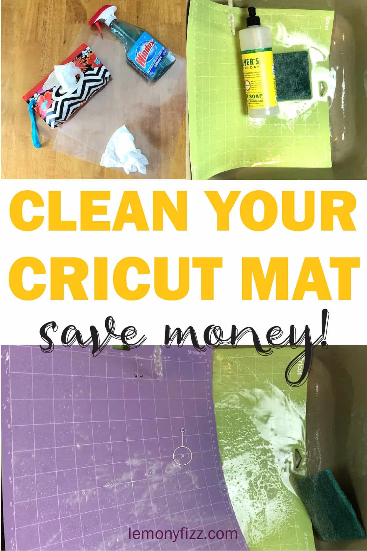 How To Clean A Cricut Mat To Reuse And Save Money