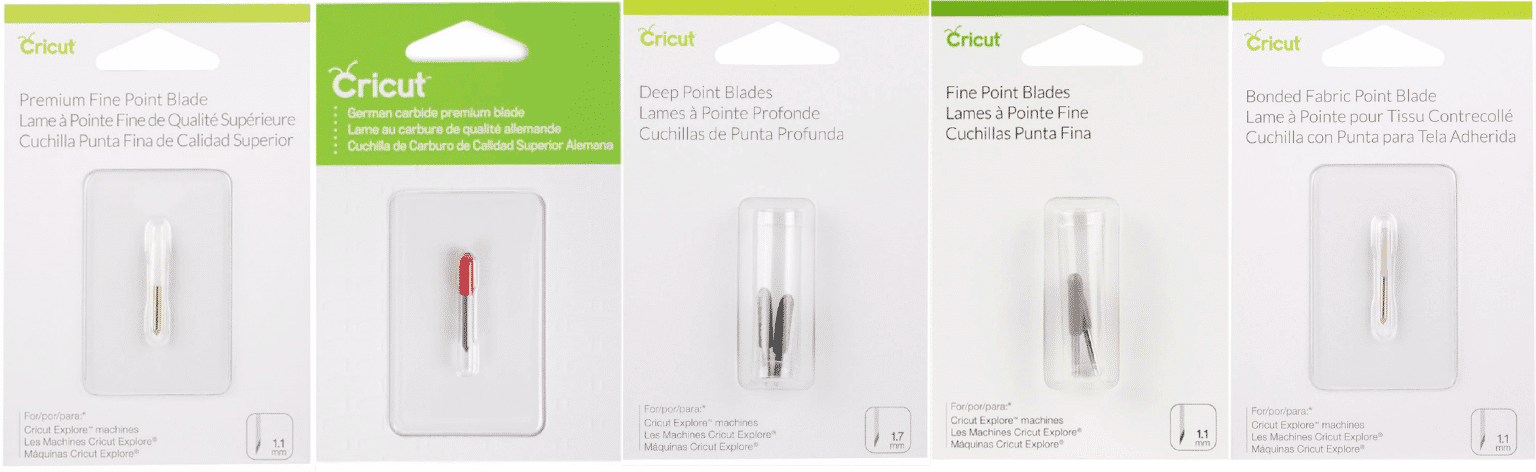 10 Different Cricut Blades: An Easy Guide to Use the Right One