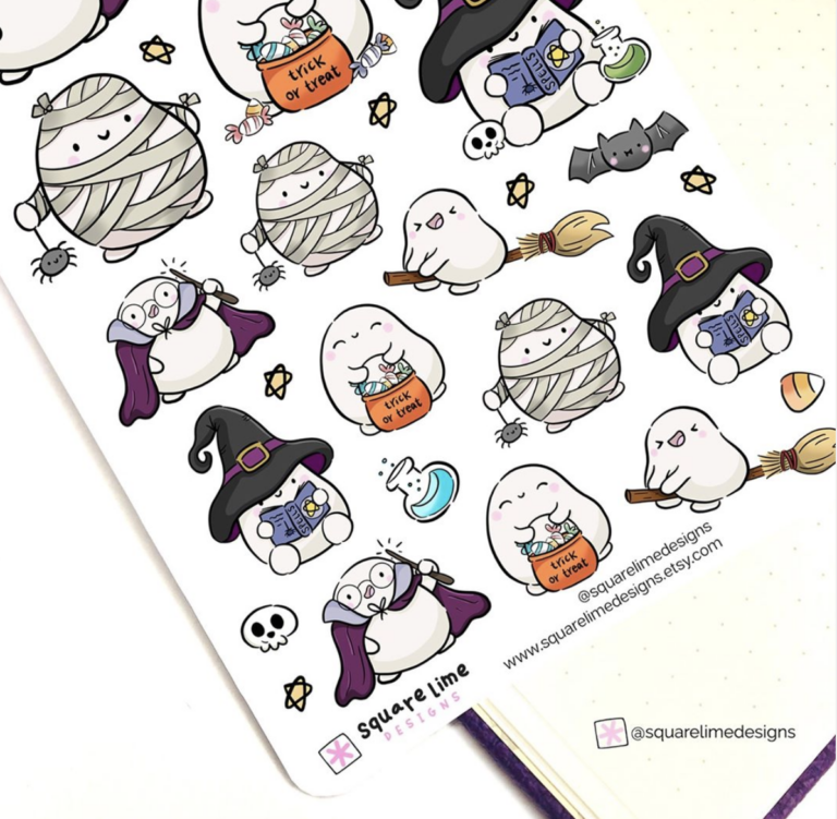 The Spookiest Halloween Bullet Journal Doodle Ideas