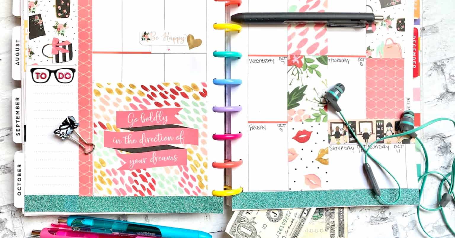 The Happy Planner Dashboard Layout: An Honest Review