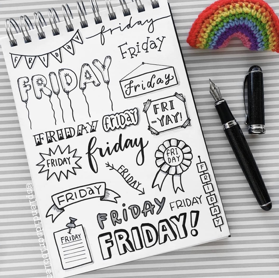 Best Collection of Bullet Journal Headers and Titles for 2024