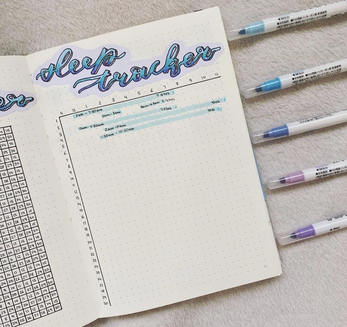 The Best Bullet Journal Sleep Trackers to Try in 2024