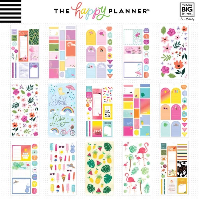 The Best Happy Planner Stickers to Get You Organized in 2024