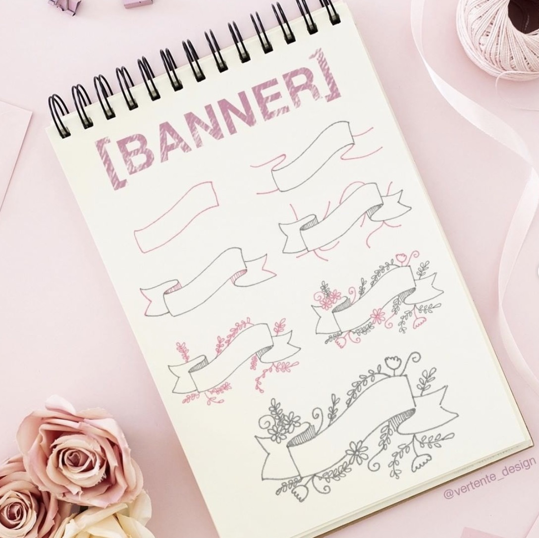 19 of the Best Bullet Journal Banner Ideas for Your 2024 Doodles