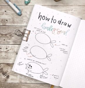 19 of The Best Step by Step Doodles to Draw in Your Scrapbook