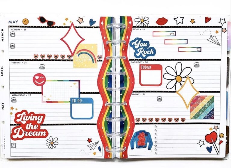 Happy Planner Horizontal vs Vertical Planner Layouts