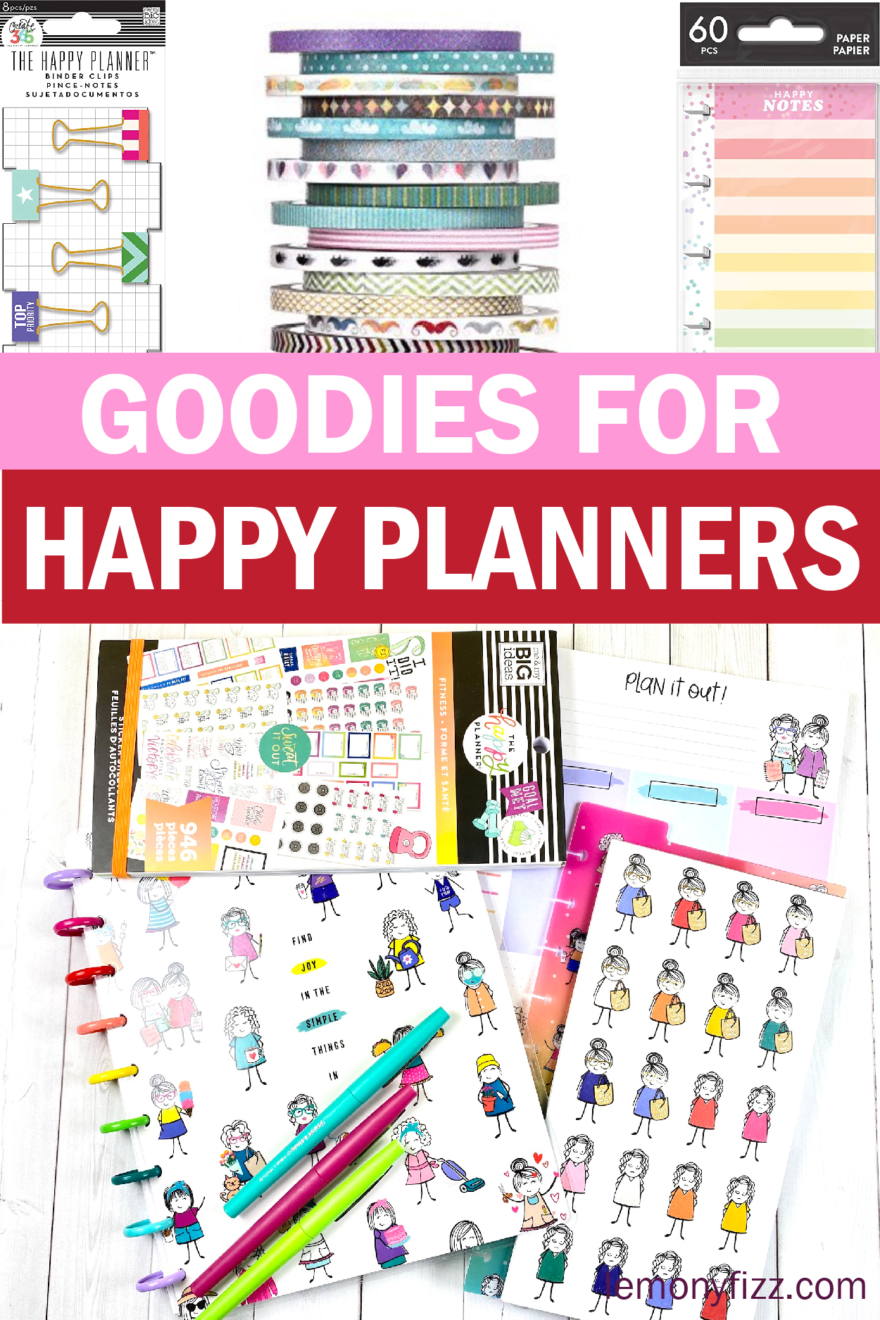 My Favorite Happy Planner Accessories for an Organized Year