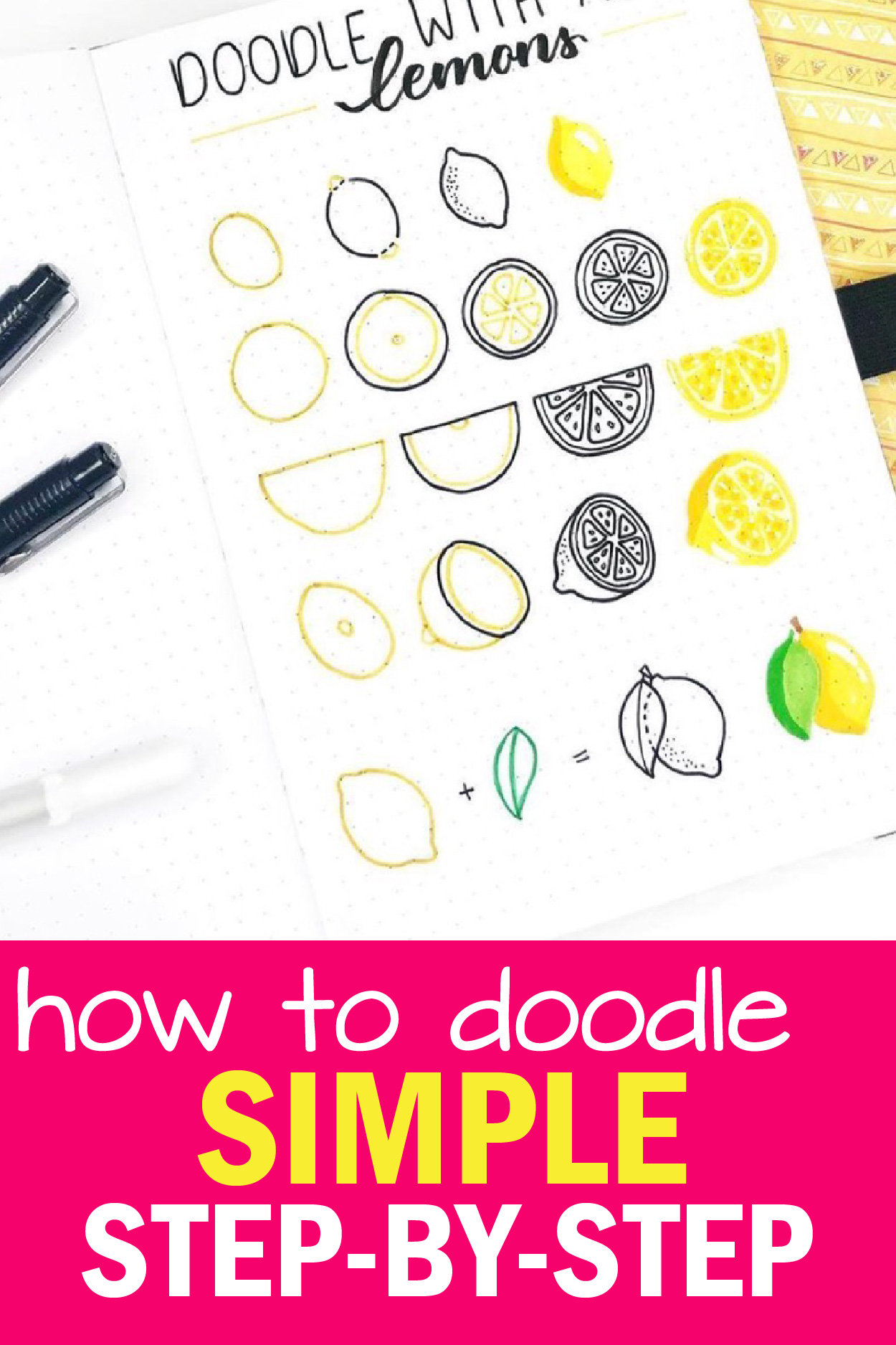 19 of The Best Step by Step Doodles to Draw in Your Planner