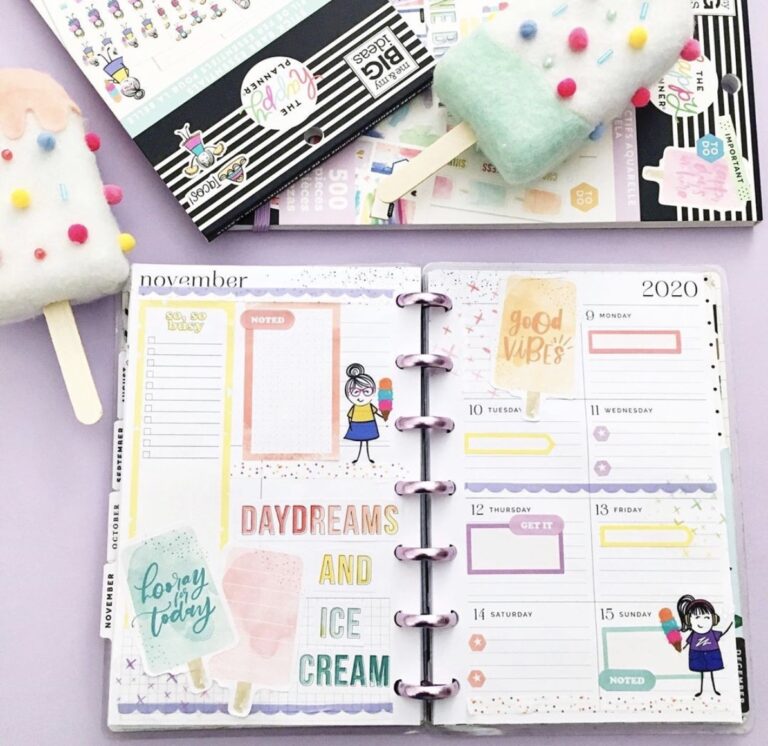 Bright and Easy Happy Planner Ideas to Get You Started