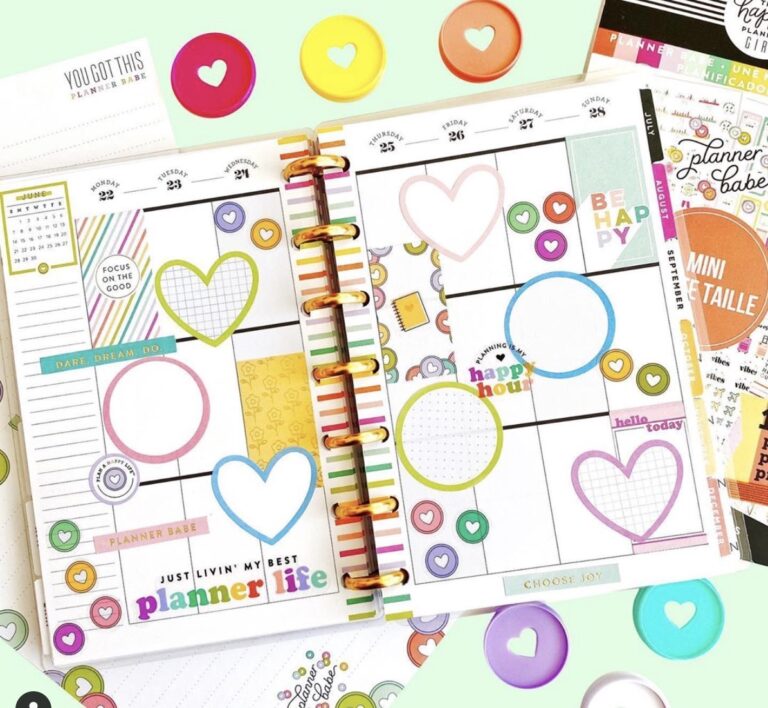 Bright and Easy Happy Planner Ideas to Get You Started