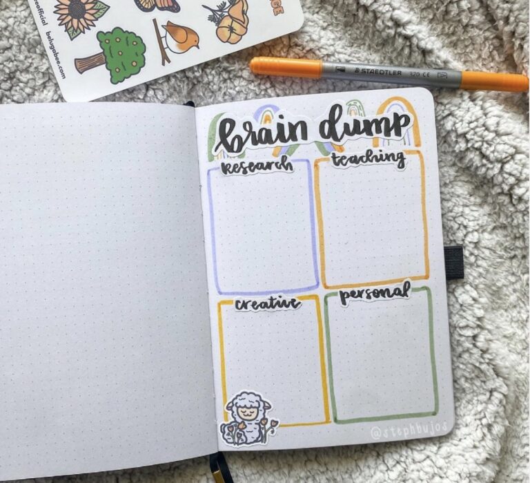 Why You Should Keep a Brain Dump Journal and How to Set it Up