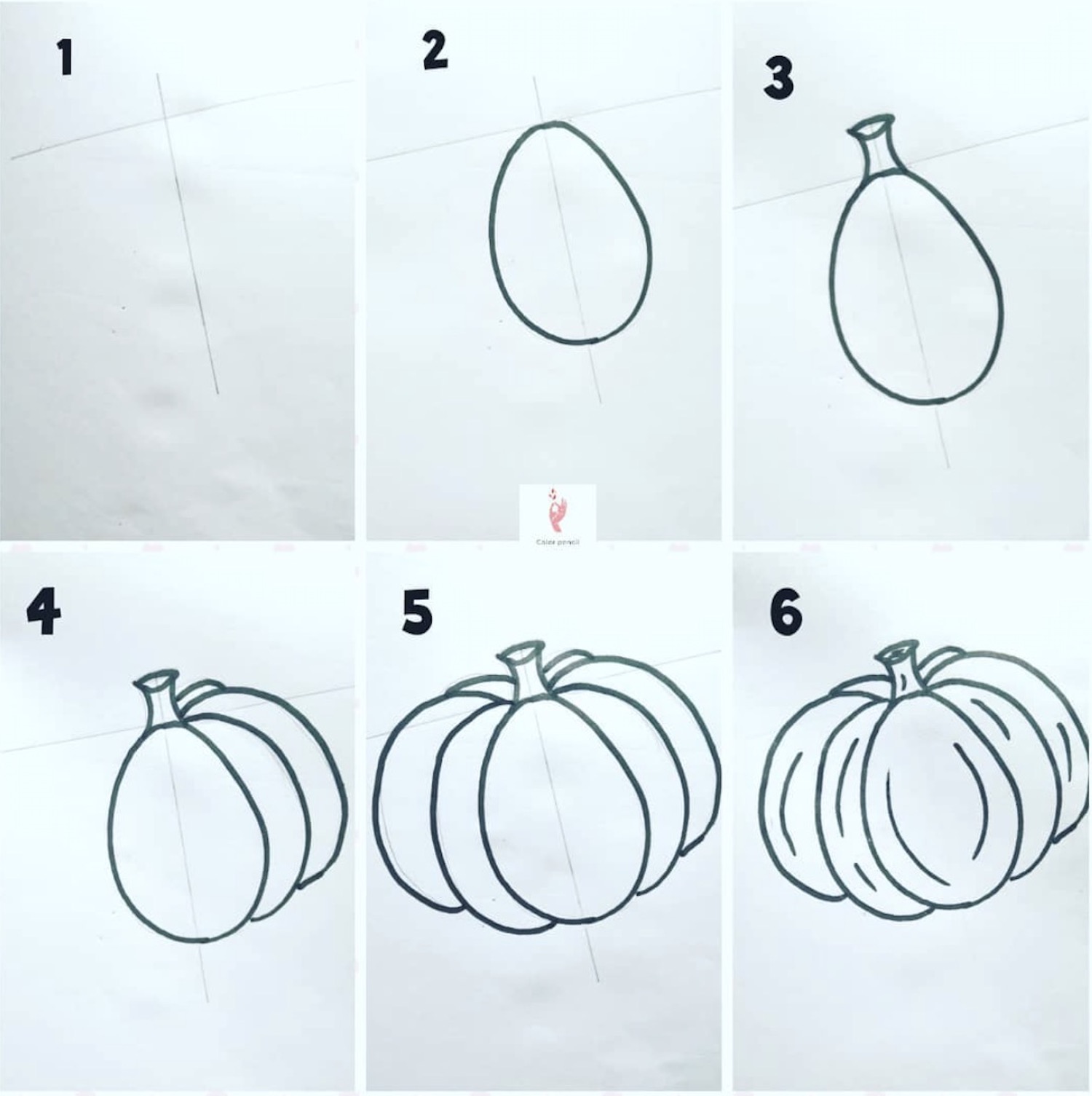 Easy to Draw Pumpkin and Fun Jack o Lantern Drawings