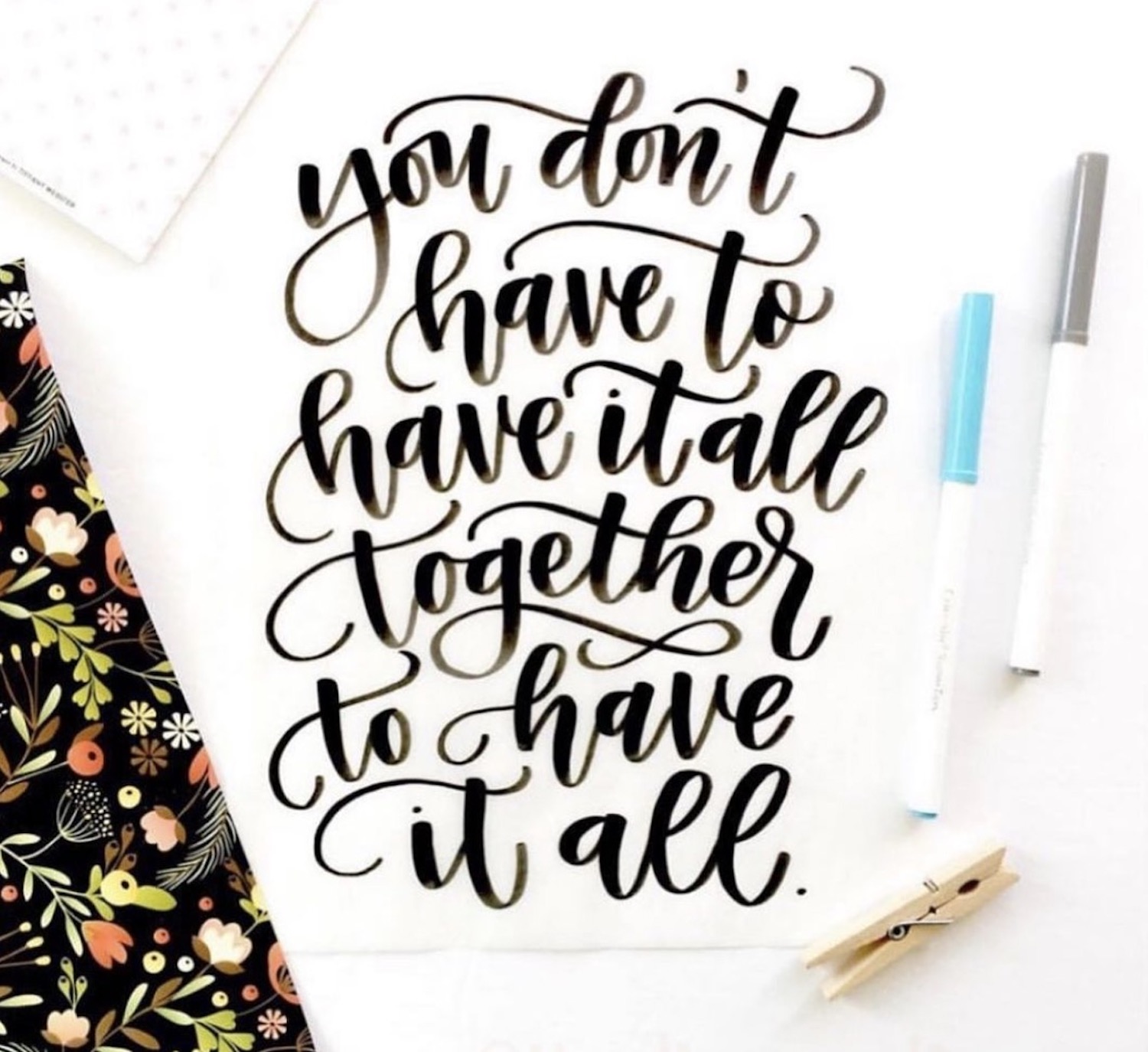 Beautiful Hand Lettered Quotes to Inspire You and Your Lettering