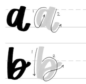 How do you practice hand lettering for beginners?