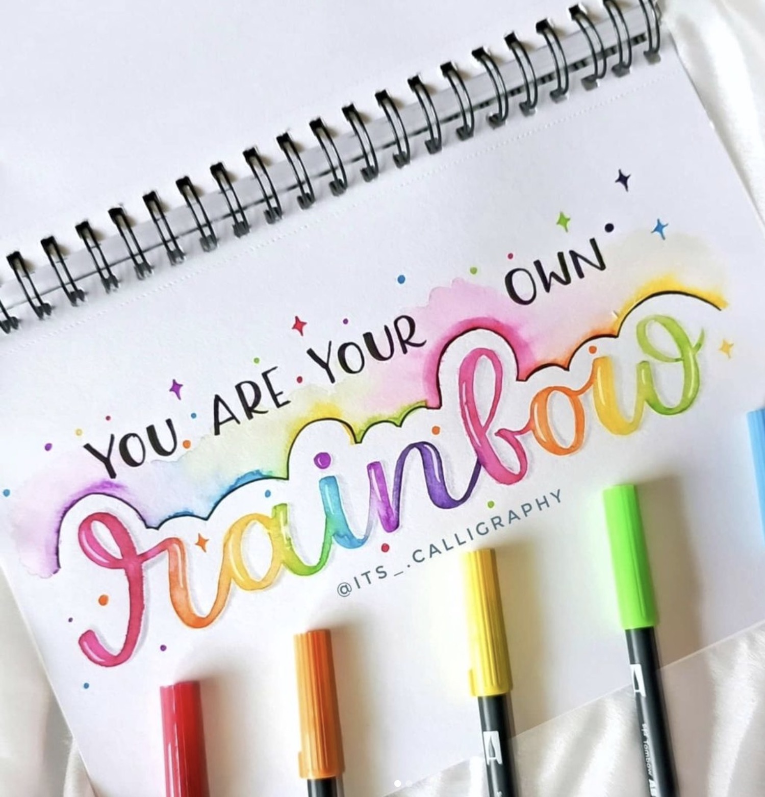 How do you practice hand lettering for beginners?