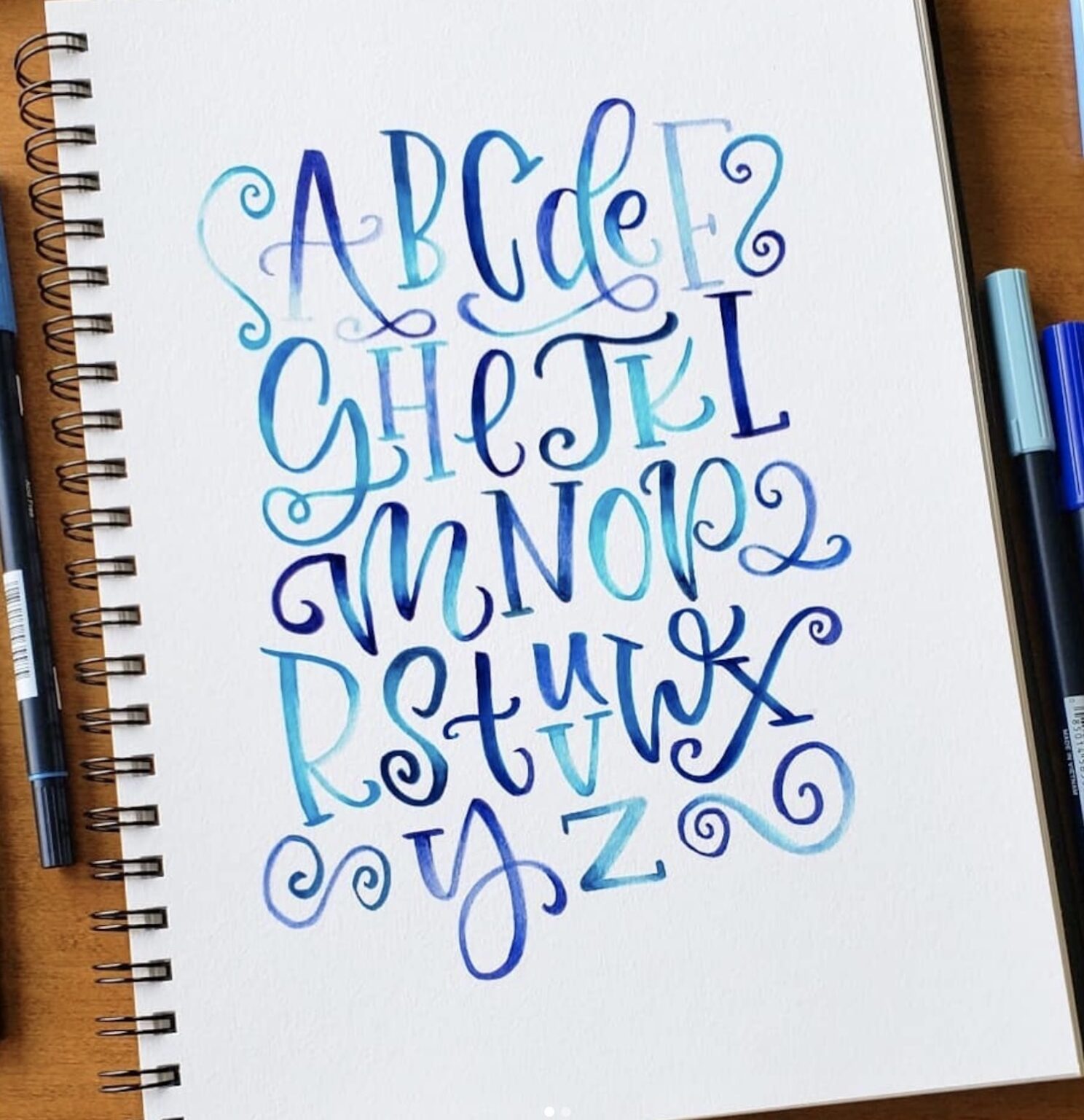 Hand Lettering Capital Letters: How To Make Different Styles