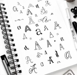 Hand Lettering Capital Letters: How To Make Different Styles