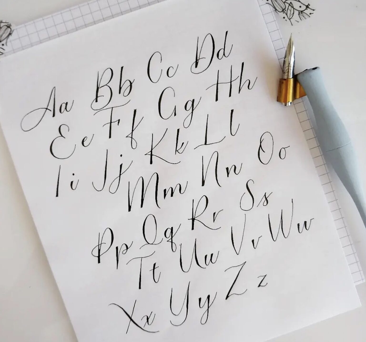 19 Calligraphy Alphabet Examples For All Your Projects