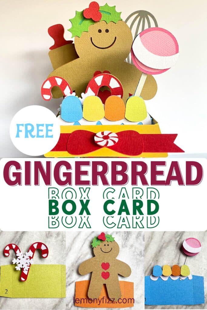Gingerbread Box Card - LemonyFizz