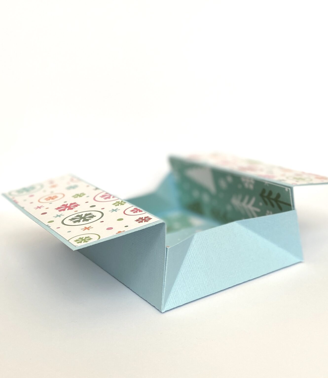 Gift Card Box Fun Fold Template - LemonyFizz