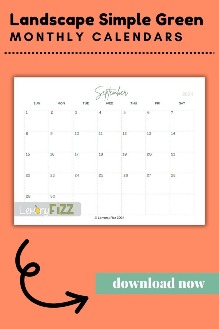 Printable September Calendar: Your Monthly Organization Tool
