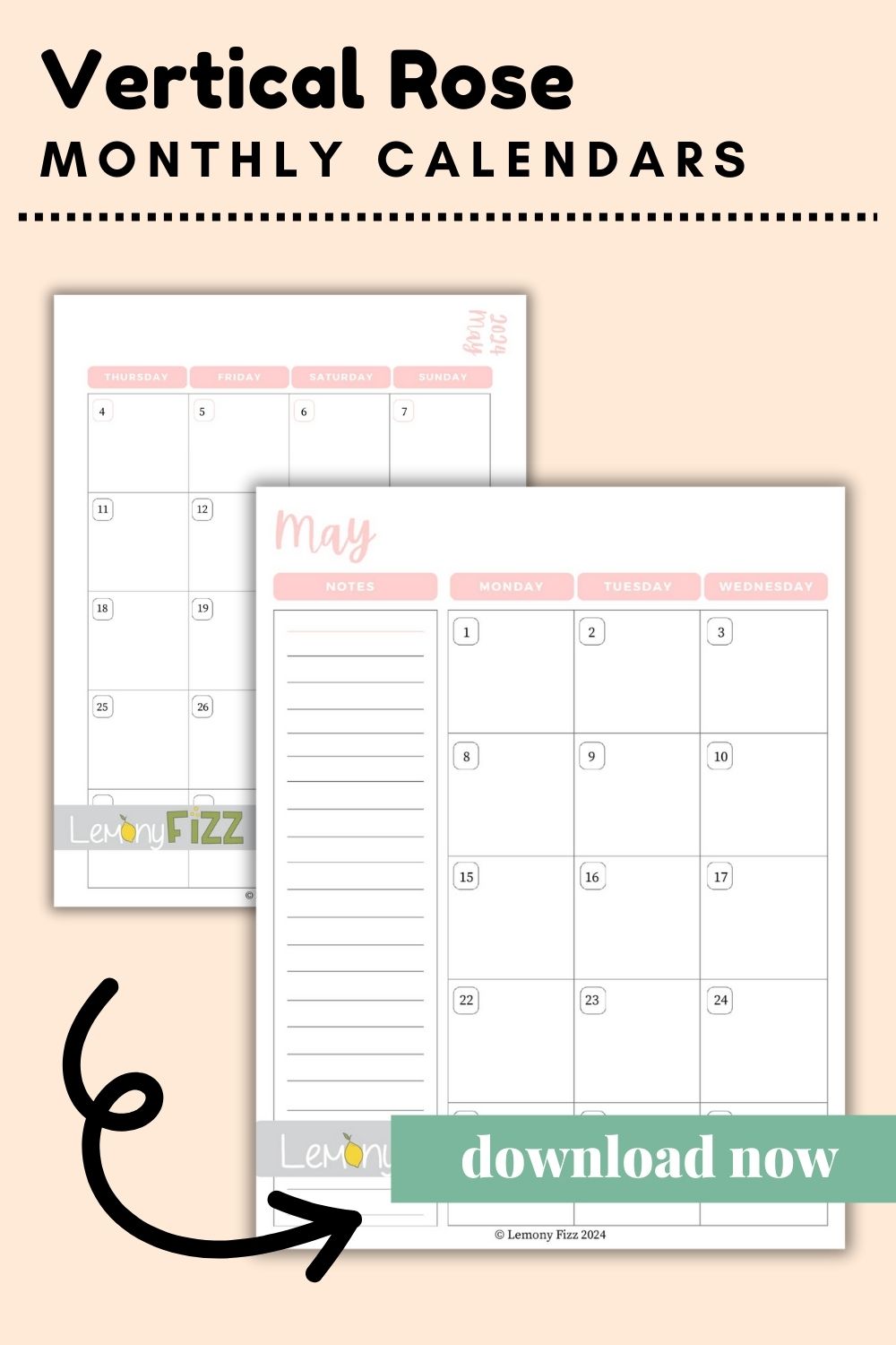 Printable May Calendars: 15 Free Monthly Calendars