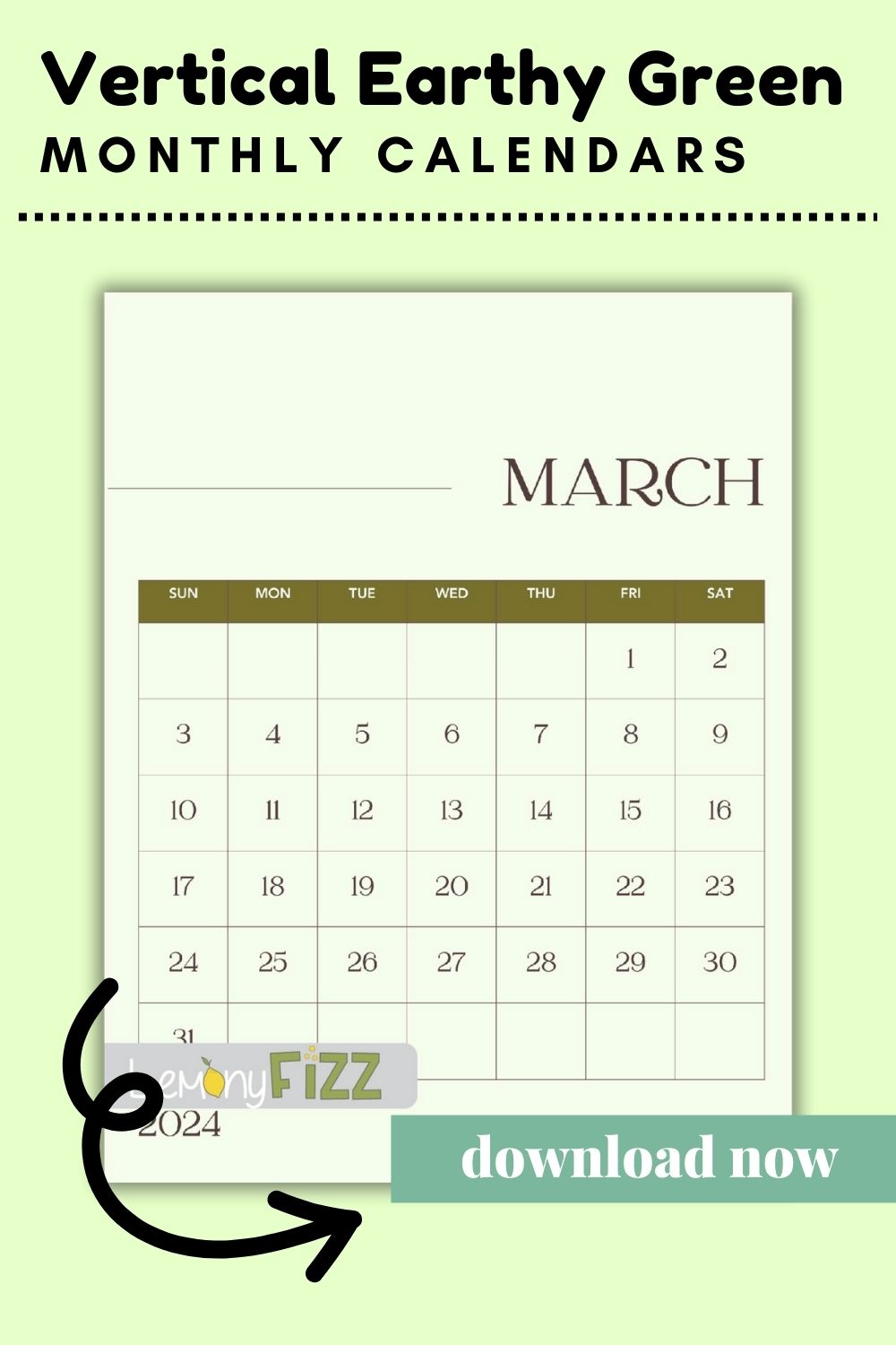 15 Free Printables: 2024 March Calendars