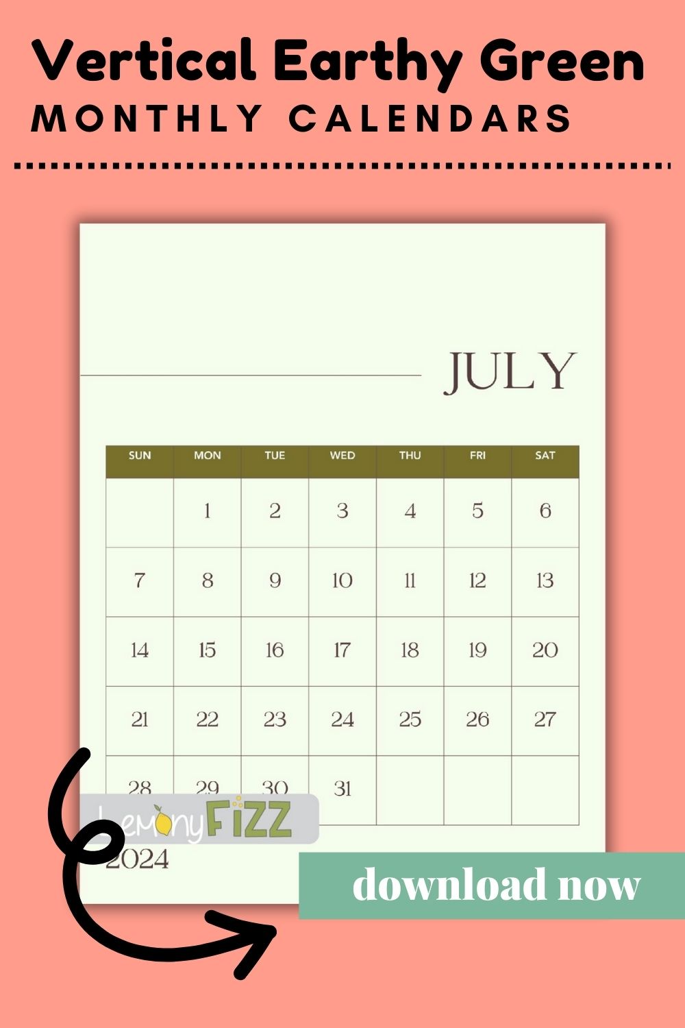 Printable July Calendar: Your Guide to Organized Summer Plans