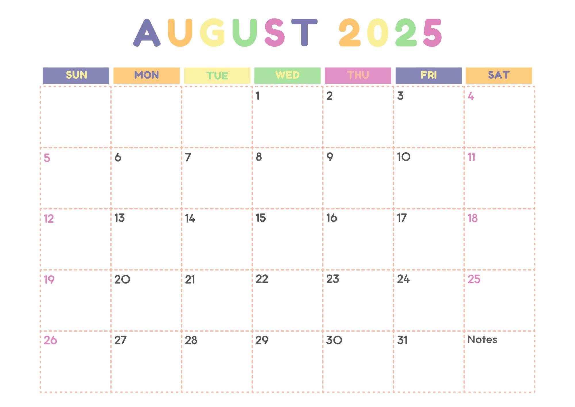 2024 & 2025 Printable Monthly Calendar: Stay Organized Effortlessly