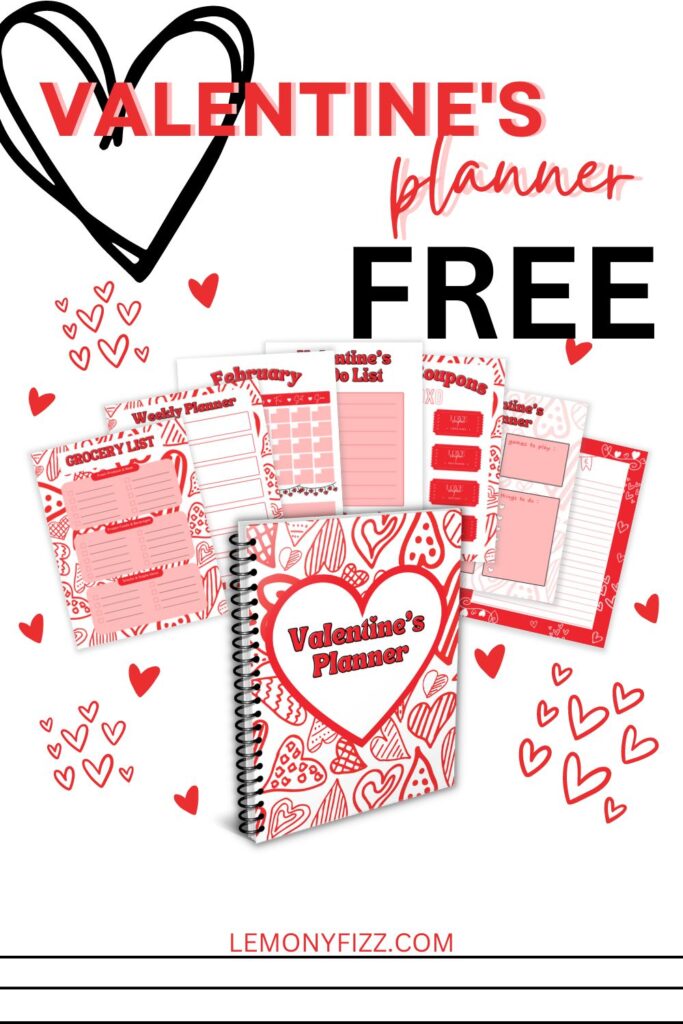 Valentine's Day Planner Printable - LemonyFizz