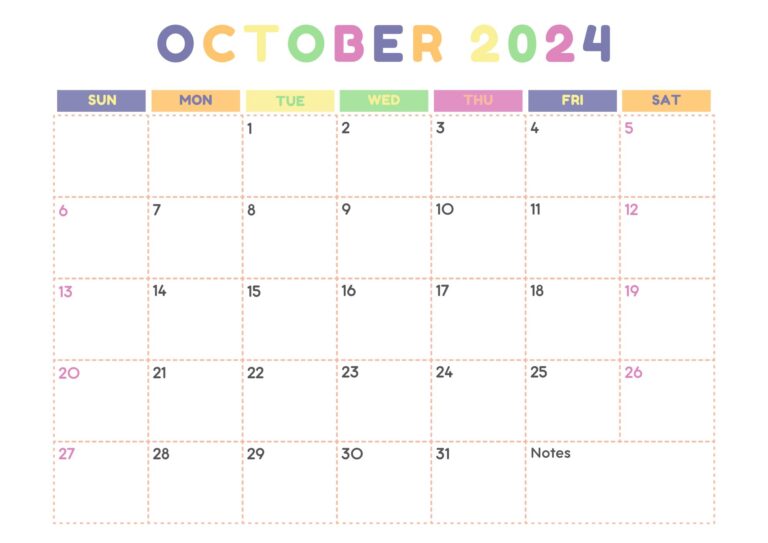 2024 & 2025 Printable Monthly Calendar: Stay Organized Effortlessly