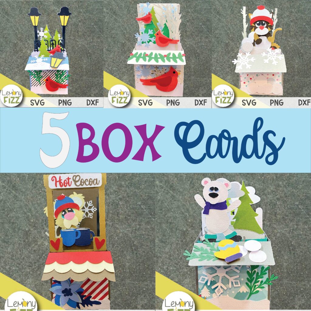 MEGA Winter Bundle 2022 - SVG Paper Craft Files - LemonyFizz