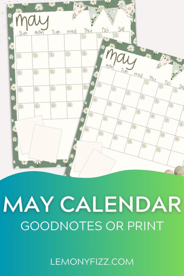 Printable May Calendars: 15 Free Monthly Calendars