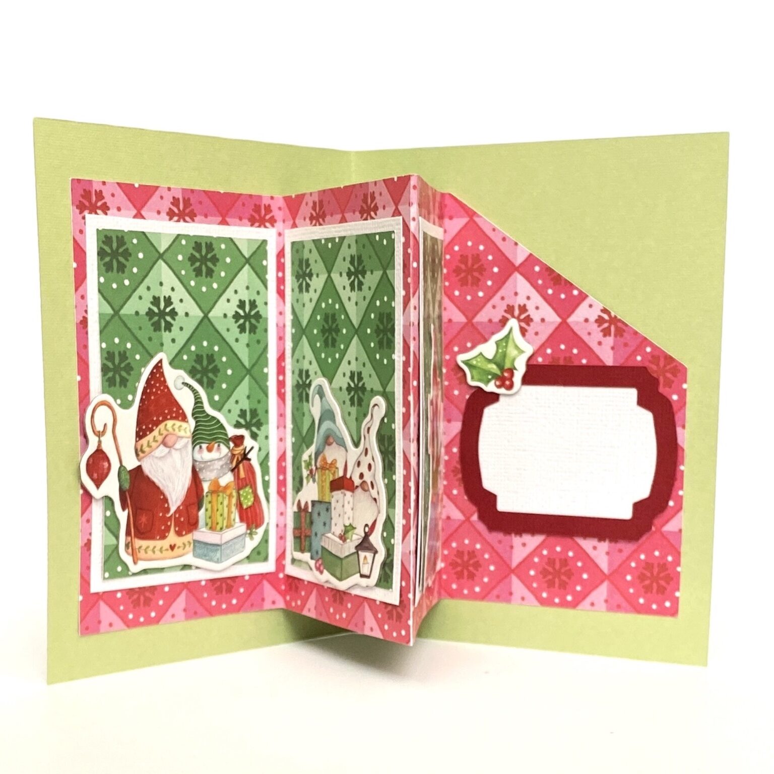 Panel Fun Fold Gift Card Holder - LemonyFizz